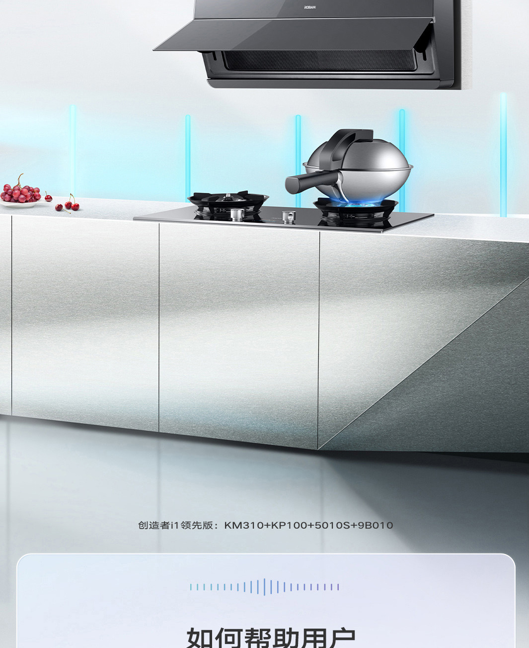 ROKI先生 AI烹饪助理KM310