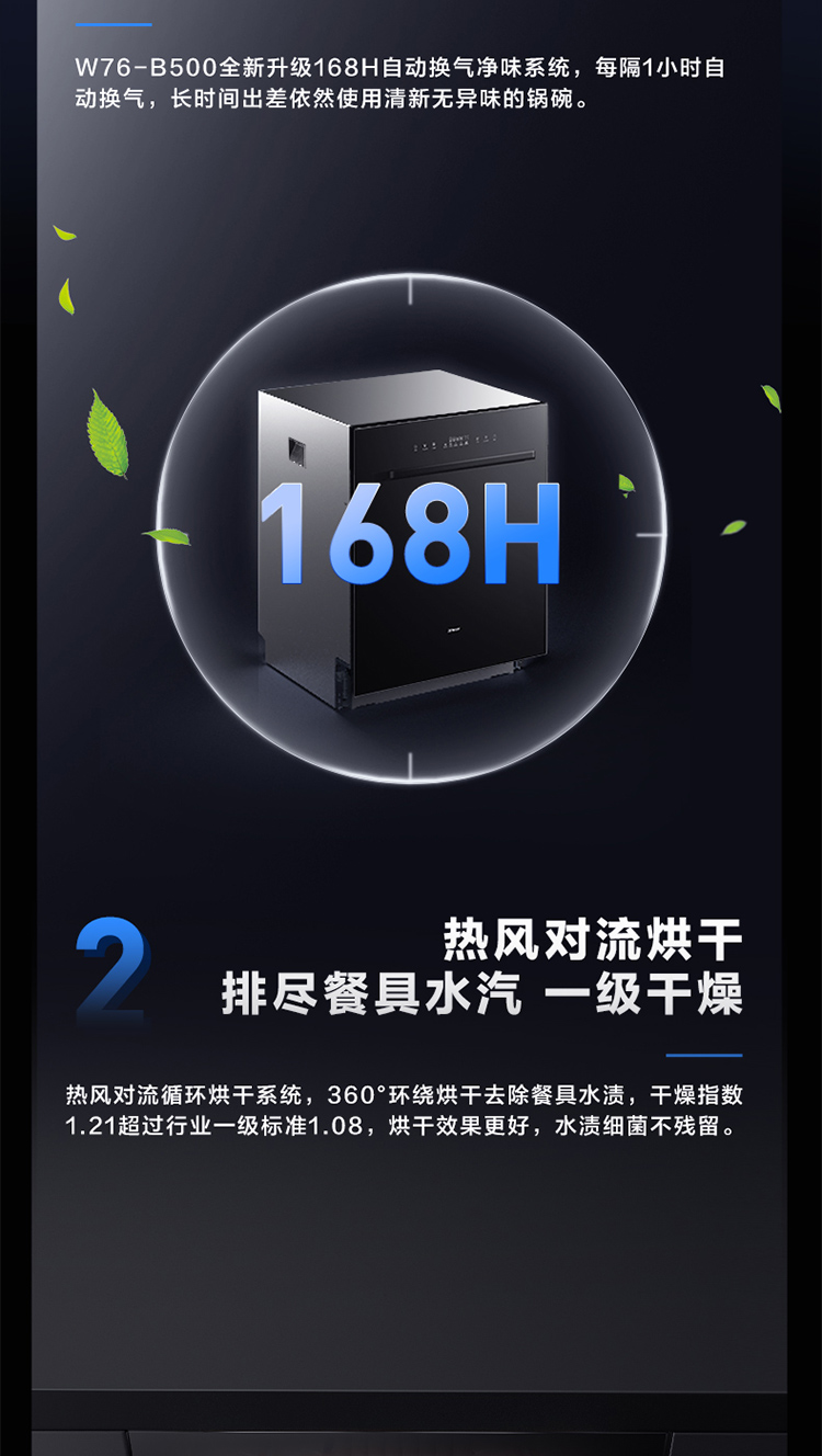 家用全自动洗碗机_洗碗机是否实用_哪个品牌洗碗机好-老板强力洗洗碗机W76-B500