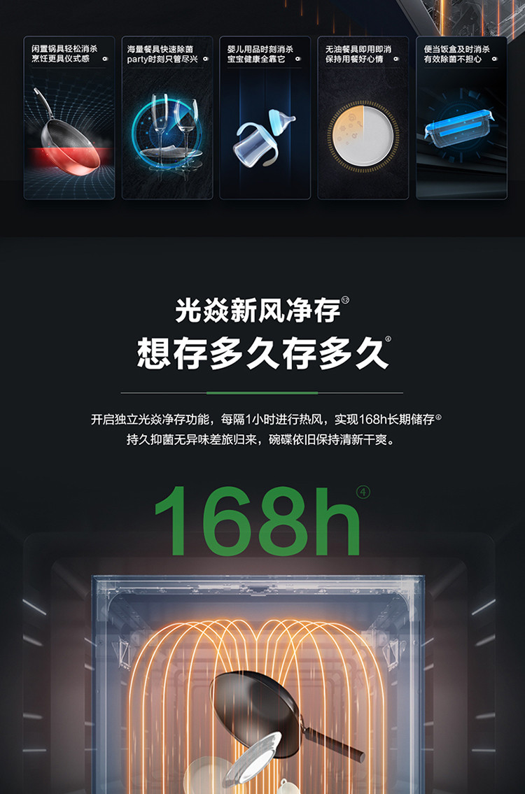 家用全自动洗碗机_洗碗机是否实用_哪个品牌洗碗机好-洗消一体机光焱S1 Plus Lite