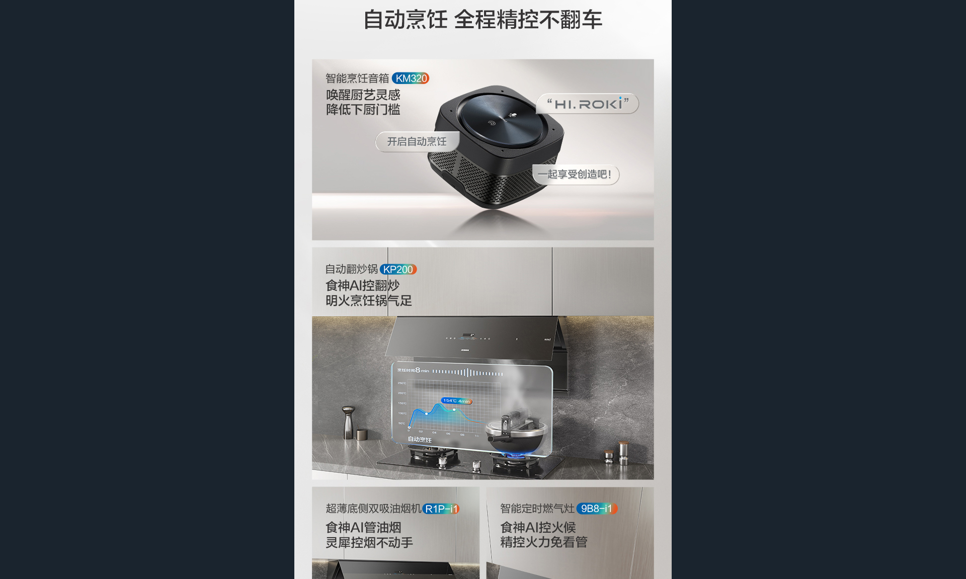 超薄底侧双吸油烟机R1P-i1