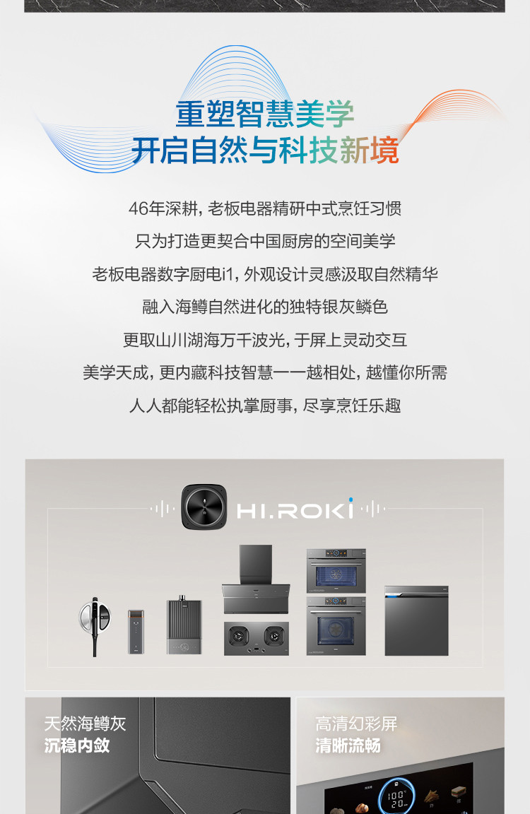 超薄底侧双吸油烟机R1P-i1